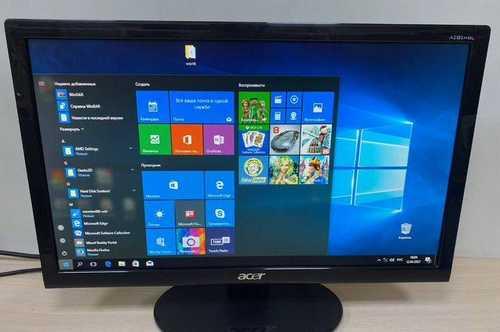 Монитор 18.5" Acer A191HQL b / 1366x768 / VGA