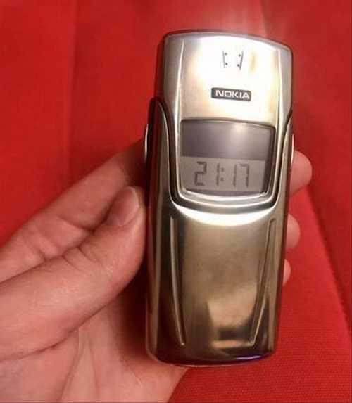 Nokia 8910i silver & titanium