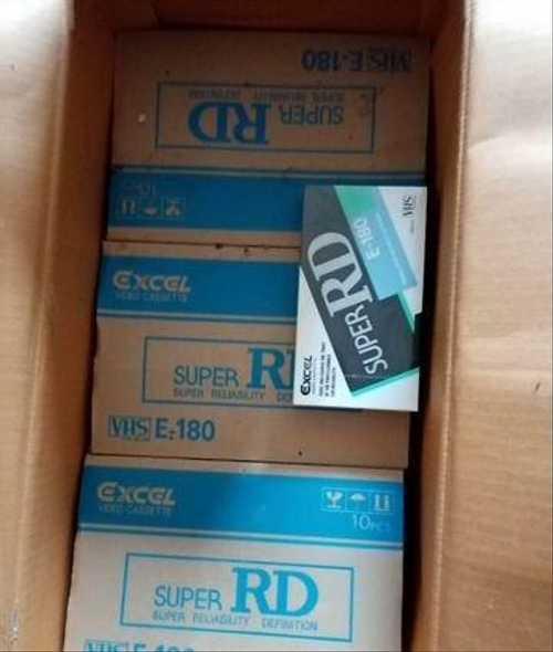 Видео кассеты VHS E-180