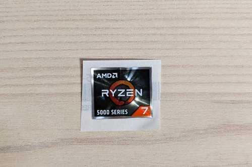 Наклейка на корпус пк AMD Ryzen 7