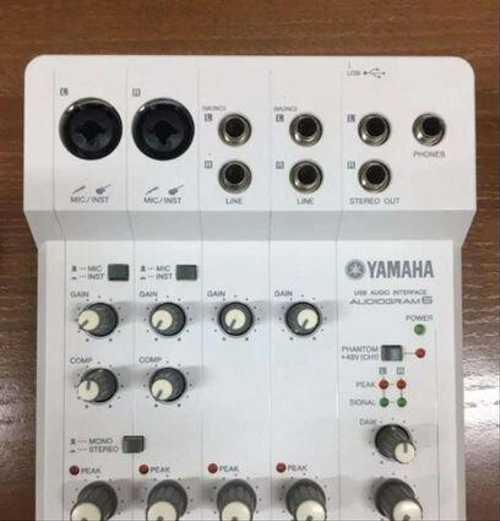 Звуковая карта Yamaha audiogram 6