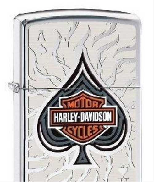 Зажигалка Zippo 28688 Harley Davidson Ace of Spade