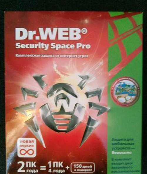 Dr web security space pro