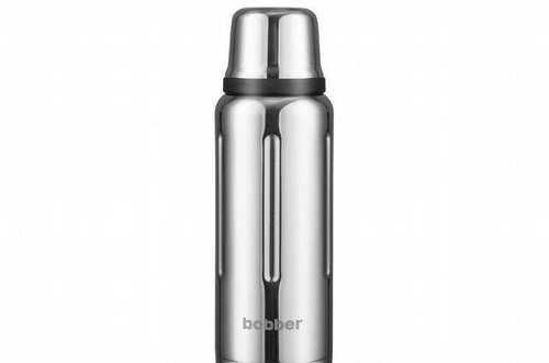 Термос Bobber Flask-470, 0.47л, серебристый/черный