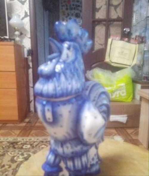 Петух гжель