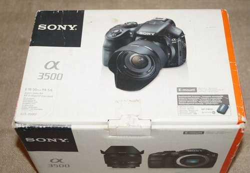 Sony Alpha A3500 Kit 500 кадров Доставка