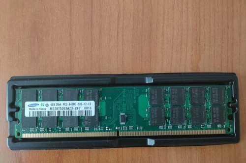 DDR2 4gb одна планка Samsung