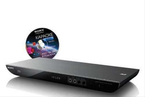 Blu-ray/DVD плеер Sony BDP-S495 с караоке