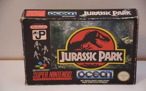 Jurassic Park для Super Nintendo (snes) PAL