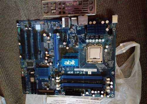 MB Socket AM2, LGA 775 + CPU + Заглушка