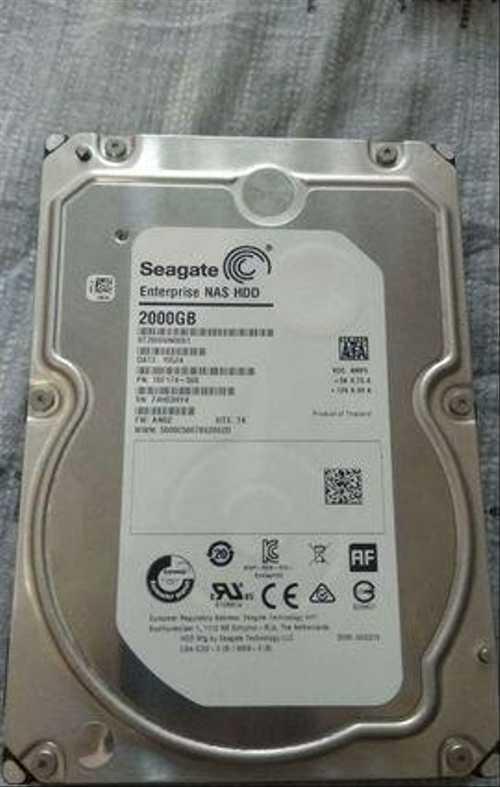 Seagate Enterprise NAS HDD на 2TB