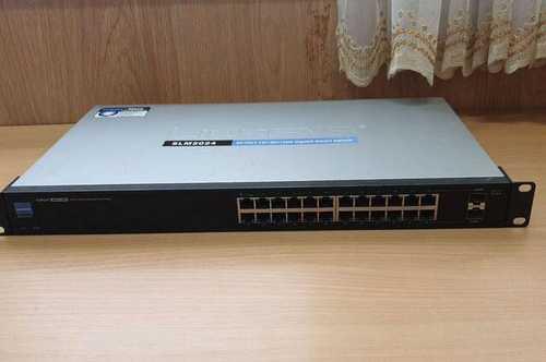 Cisco (Linksys) управляемый коммутатор SLM2024