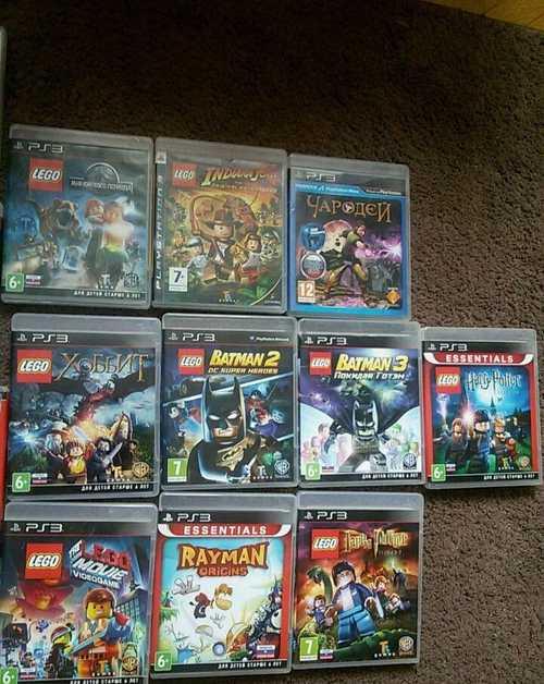 PS3 Игры lego и другие детские