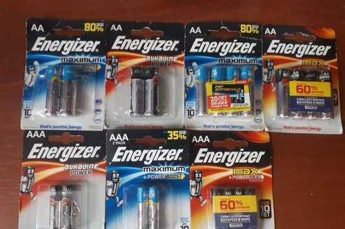 Батарейки (Energizer) в в ассортименте