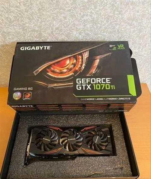 Видеокарта gtx 1070ti 8gb (обмен)