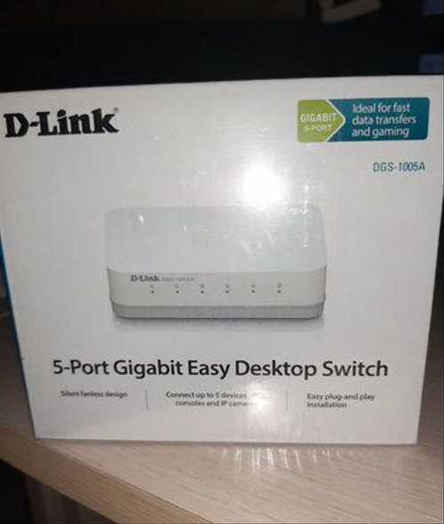 Коммутатор D-Link DGS-1005A-C1B