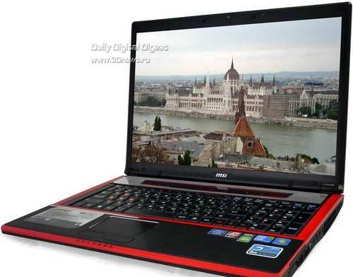 Ноутбук MSI GX 740