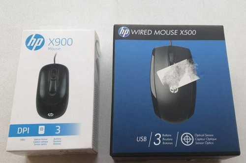 Новый мыши HP X500 и X900
