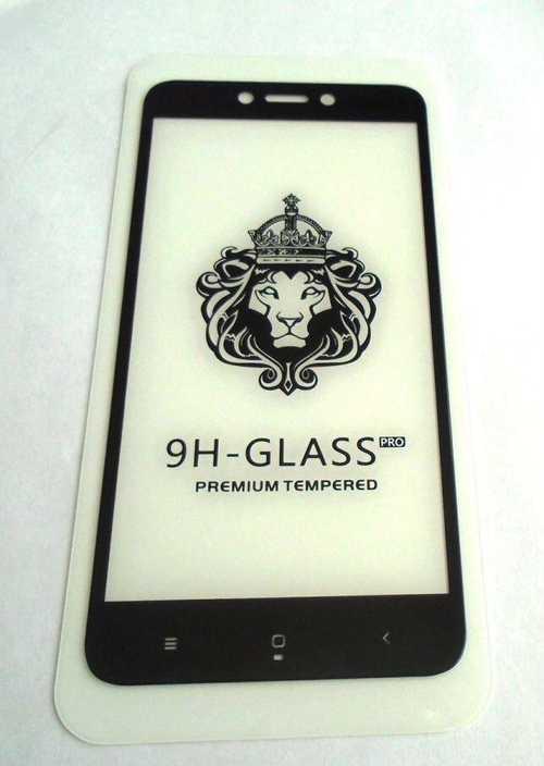 5D стекло Xiaomi Redmi 4X черного цвета