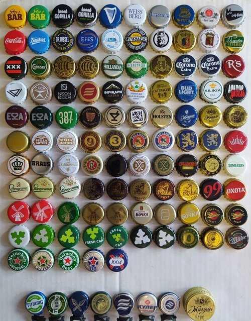 Пробки пиво напитки кроненпробки 100+шт все разные