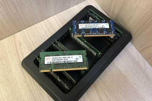 Планки памяти на старые ноутбуки DDR2