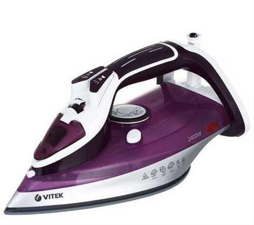 Утюг Vitek 2400 Вт, Паровой удар 140 г