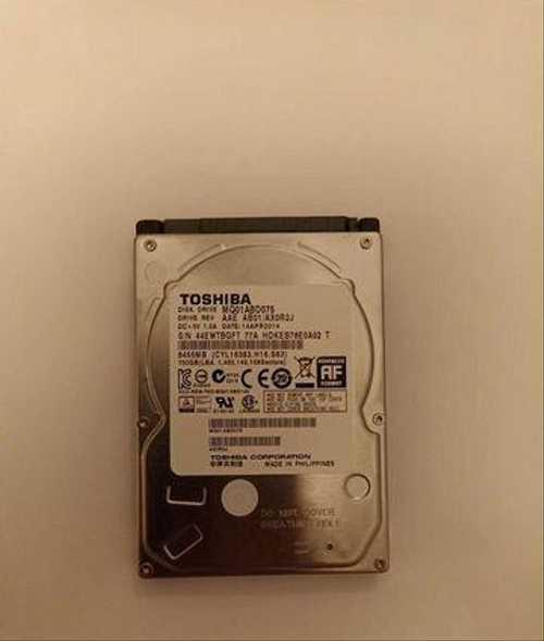 Жесткий диск для ноутбука 750гб