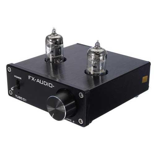 FX-audio tube-01 ламповый буфер, предусилитель