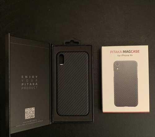 Чехол Pitaka MagCase для iPhone XR (Black Carbon)