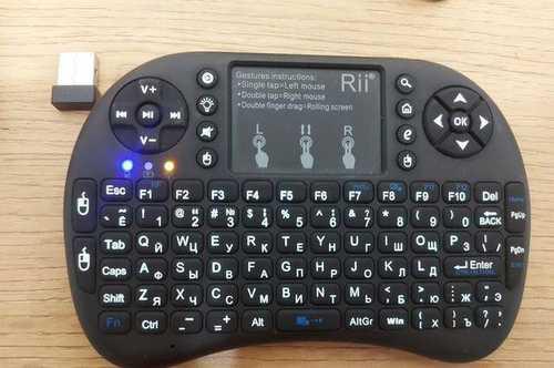Клавиатура беспроводная Rii RT-MWK08+