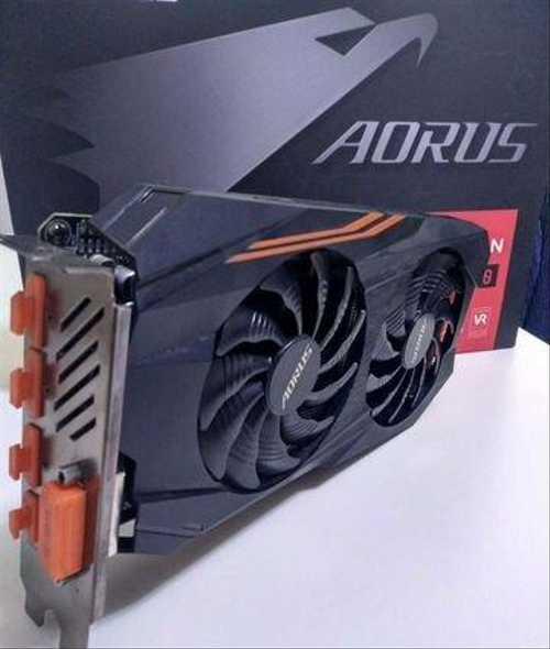 Видеокарта gigabyte aorus rx580 8gb