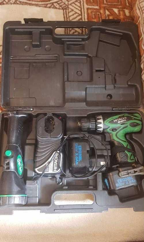 Аккумуляторная дрель-шуруповерт Hitachi DS12DVF 22
