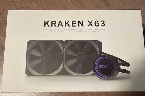 Водяное охлаждение nzxt kraken x63