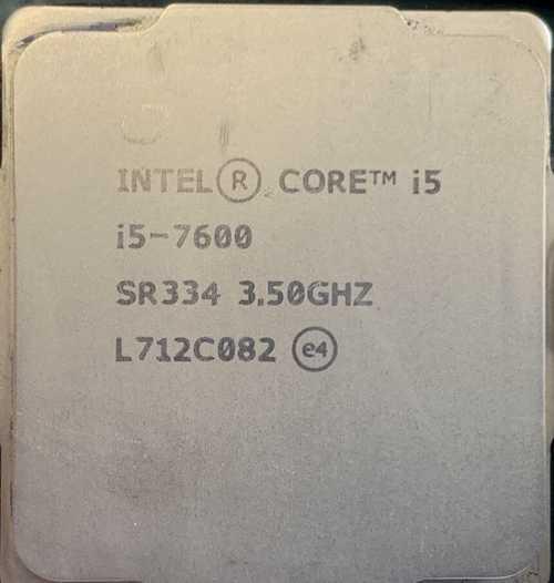 Процессор Intel Core i5 7600