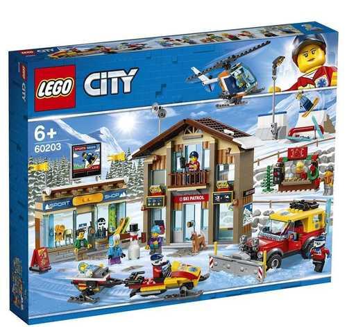 Lego City Лего 60203 Горнолыжный курорт, новый