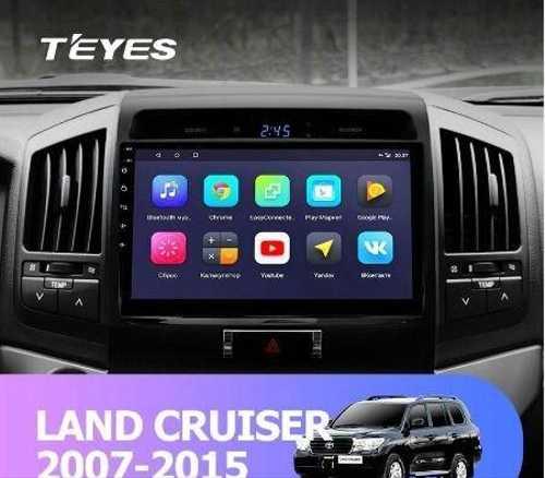 Штатная Автомагни Toyota Land Cruiser 200 2007-14