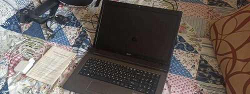 Ноутбук acer aspire 7750 series