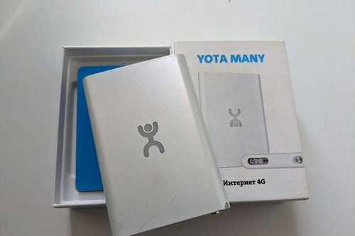 Yota many 4G мобильный роутер