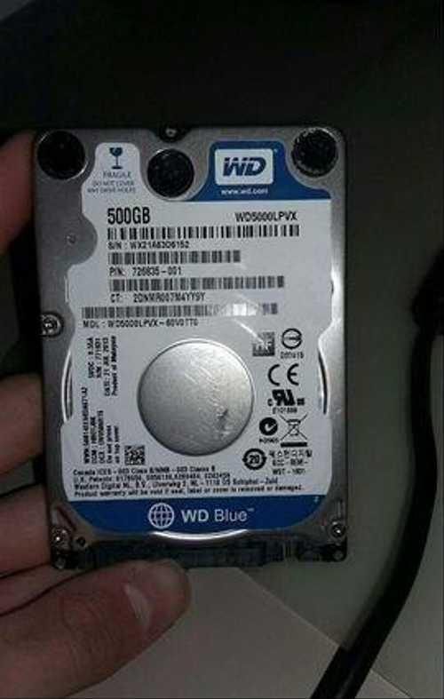 Жесткий диск Wd blue 500gb