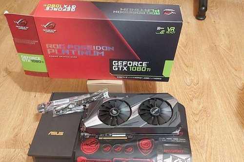 Видеокарта asus ROG Poseidon Platinum gtx 1080 ti