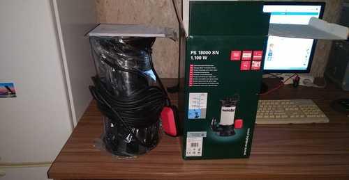 Дренажный насос Metabo PS 18000 SN 1100 Вт