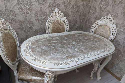 Комплект стол и стулья Версаль
