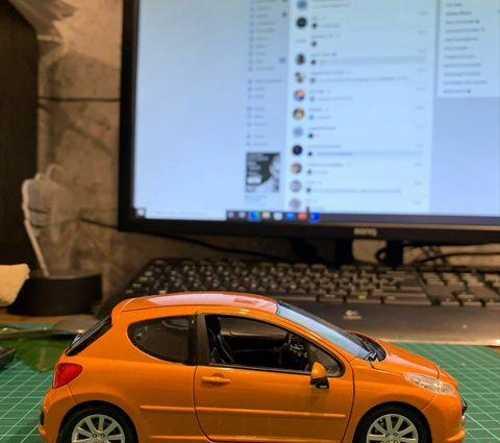 Peugeot 207 1:24 welly