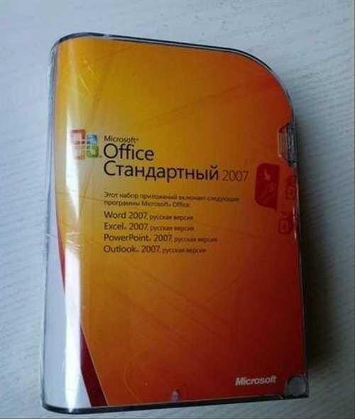 Microsoft Office Standard 2007 Russian CD BOX