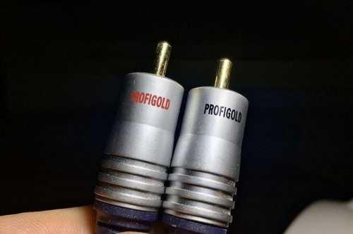 Межблочный кабель 2 rca Profigold interconnect 1м