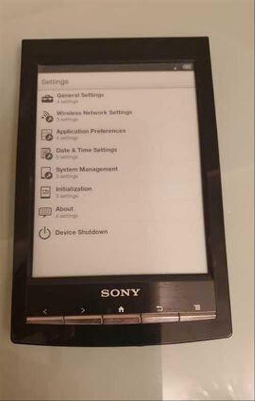 Электронная книга Sony, ридер, читалка