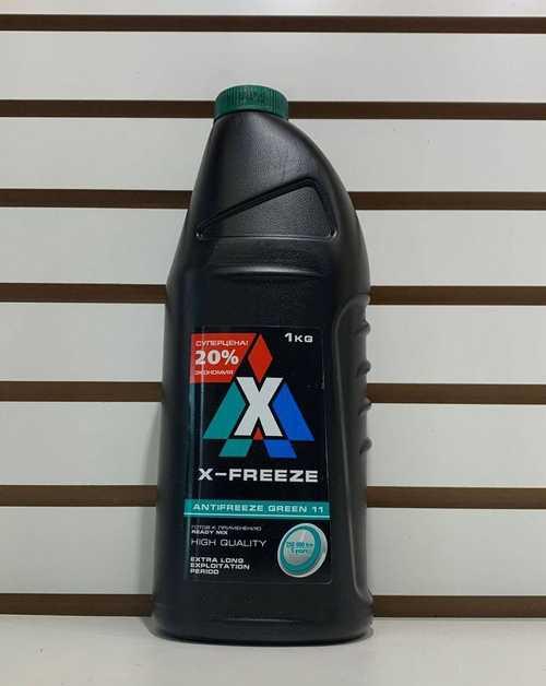 Антифриз X-freeze green 1кг