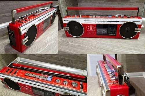 Магнитофон sharp QT70 boombox