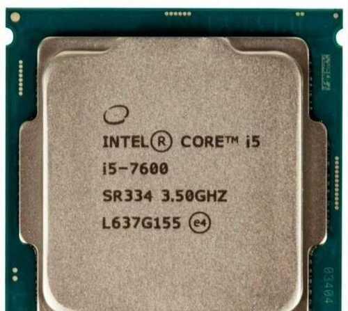 Процессор Intel Core i5-7600 LGA1151, 4 x 3500 мгц