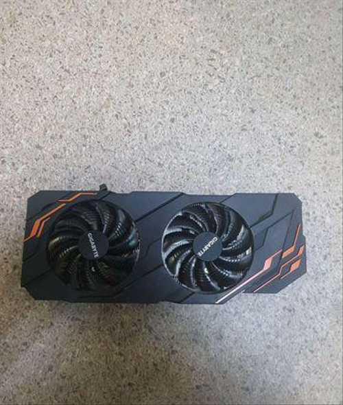 Gigabyte GTX 1070 теплоотвод